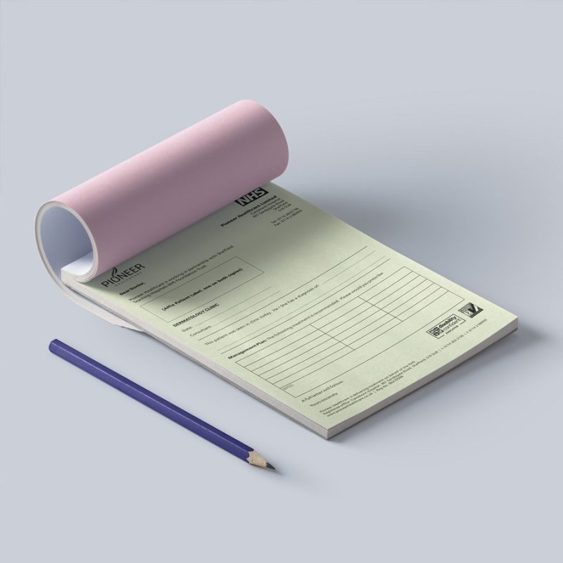 A4 Custom NCR Pad Printing - Ranali